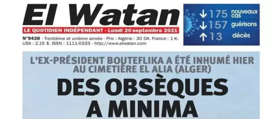 Une cinquantaine de journalistes du quotidien francophone algérien El ...